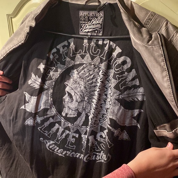 Affliction | Jackets & Coats | Affliction Leather Jacket | Poshmark